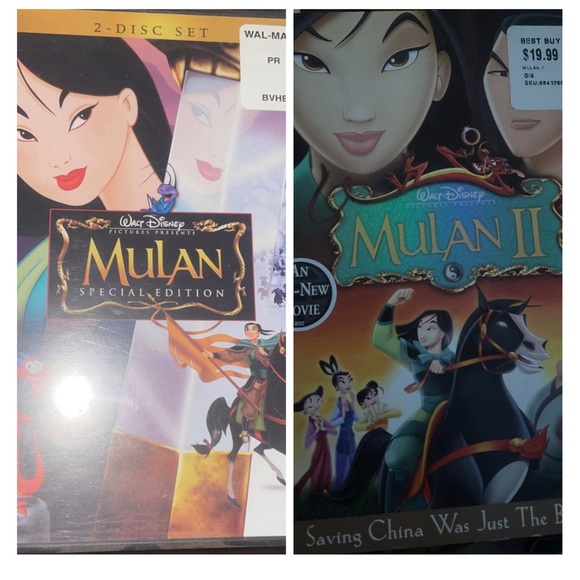 Disney | Media | Disney Mulan 2 Disc Special Edition New Sealed Mulan 2 ...
